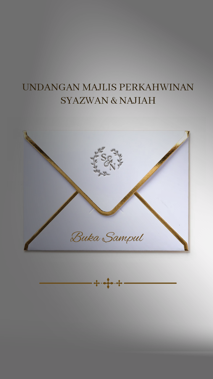 Majlis Perkahwinan Syazwan ️ Najiah